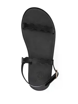 ANCIENT GREEK SANDALS Orion Leather Sandals - Black