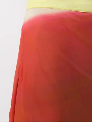 AMIR SLAMA Printed Midi Skirt