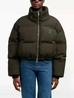 AMI Paris Zipped Puffer Jacket