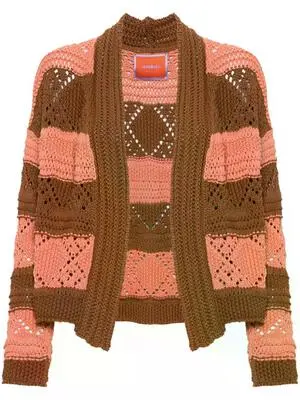 La DoubleJ Summer Knitted Cardigan - Brown