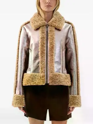 Unreal Fur Trimmed Jackets For Women