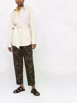 Nanushka Vegan Leather Oversized Shirt