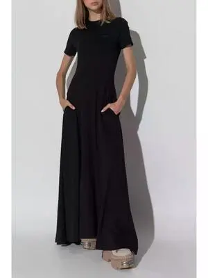 Vetements Flared Maxi Dress