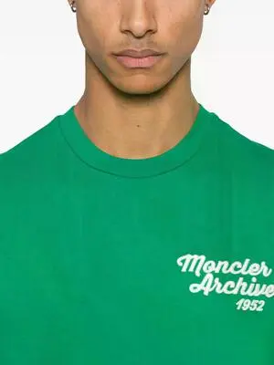 Moncler Logo-embroidered Cotton T-shirt