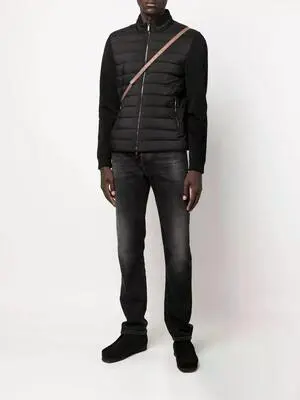 MOORER Padded Zip-up Down Gilet