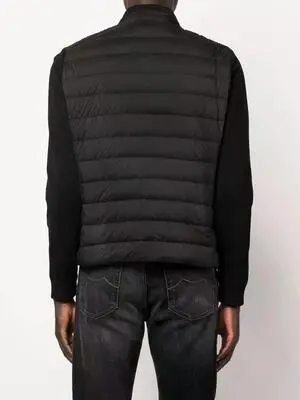 MOORER Padded Zip-up Down Gilet