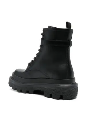 Dolce & Gabbana Logo-buckle Boots