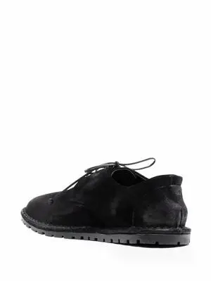 Marsèll Sancrispa Suede Derby Shoes - Black