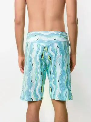 AMIR SLAMA Printed Swim Shorts