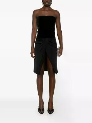 TOM FORD Cotton Velvet Corset