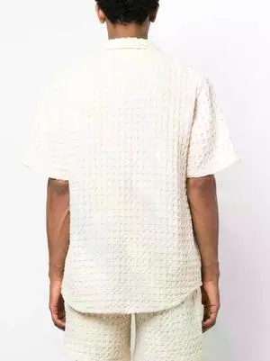 OAS Company Cuban-collar Woven Shirt
