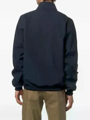 K-WAY Logo-patch Jacket - Blue