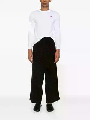 Play Comme Des Garcon Mini Heart-patch T-shirt