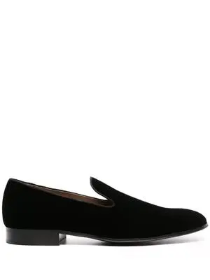 Gianvito Rossi Round Toe Loafers For Men