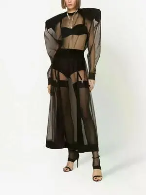 Dolce & Gabbana Dg-logo High-waisted Satin Briefs