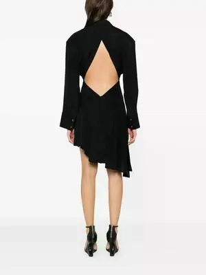 MUGLER Open-back Mini Dress