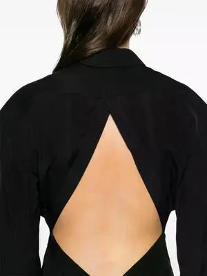 MUGLER Open-back Mini Dress