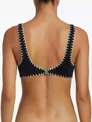 Nanushka Malti Bikini Top - Black