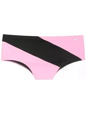 AMIR SLAMA Panelled Swim Trunks