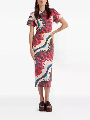 La DoubleJ X Mother Leila Dress - Neutrals
