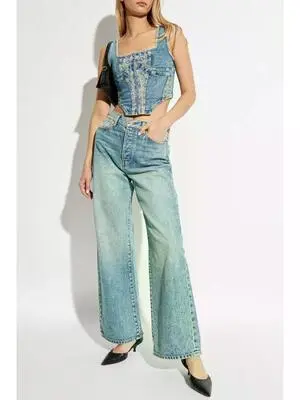 Amiri Wide-leg Jeans