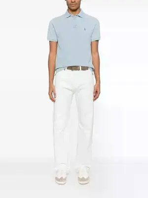 Polo Ralph Lauren Embroidered Polo Shirt - Blue