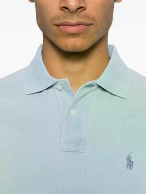 Polo Ralph Lauren Embroidered Polo Shirt - Blue