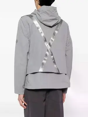 SPOONYARD Detachable-panel Hooded Jacket - Grey