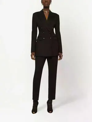 Dolce & Gabbana Milano-rib Double-breasted Blazer