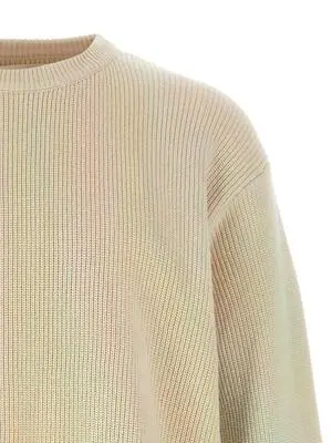 JIL SANDER Knitted Jumper With Decorative Zip Detail