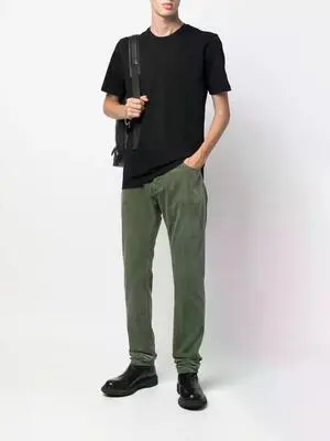 Aspesi Short-sleeve Cotton T-shirt - Black