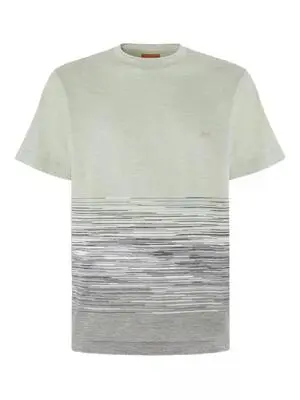 Missoni Intarsia-knit T-shirt - Green