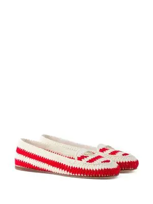 Prada Crochet Loafers
