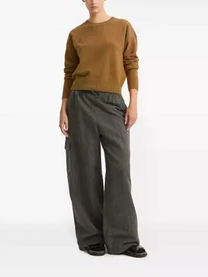 YVES SALOMON Drawstring Cargo Trousers