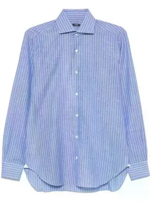 BARBA NAPOLI Striped Shirt