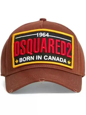 Dsquared2 Logo-appliqué Baseball Cap