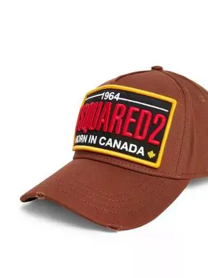 Dsquared2 Logo-appliqué Baseball Cap