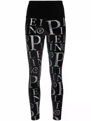 Philipp Plein Logo Leggings