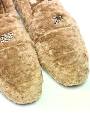 Casadei Faux-fur Loafers