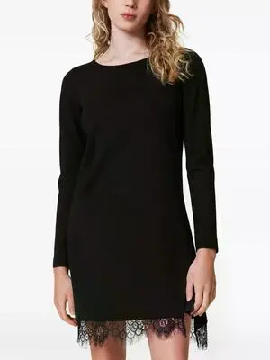 TWINSET Lace-detailed Mini Dress