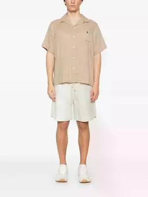 Eleventy Drawstring-waist Shorts - Neutrals