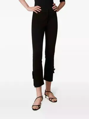 TWINSET Floral-appliqué Trousers
