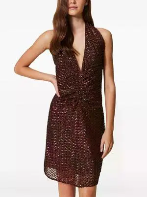 TWINSET Sequinned Mini Dress