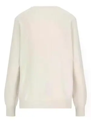 CANESSA Cashmere V-neck Sweater - Neutrals