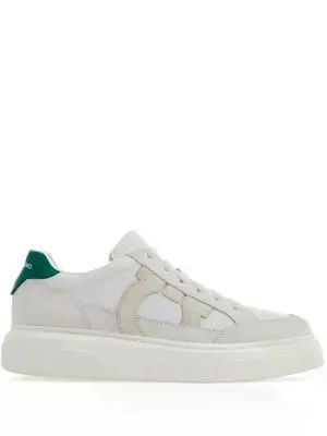 Ferragamo Patchwork Sneakers For Men