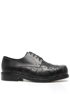 STEFAN COOKE Star-patches Derby Shoes