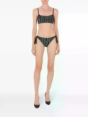 Moschino Logo-print Bikini Top