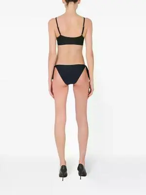 Moschino Logo-print Bikini Top
