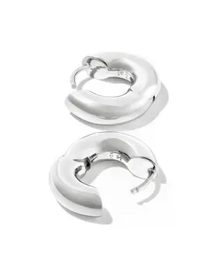 Tom Wood Small Chunky Hoop Earrings