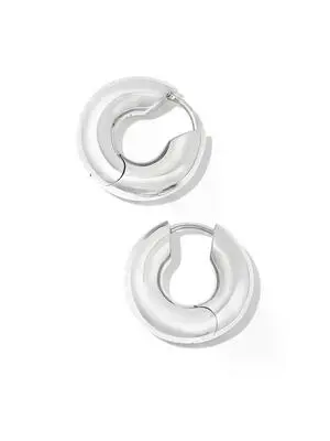 Tom Wood Small Chunky Hoop Earrings